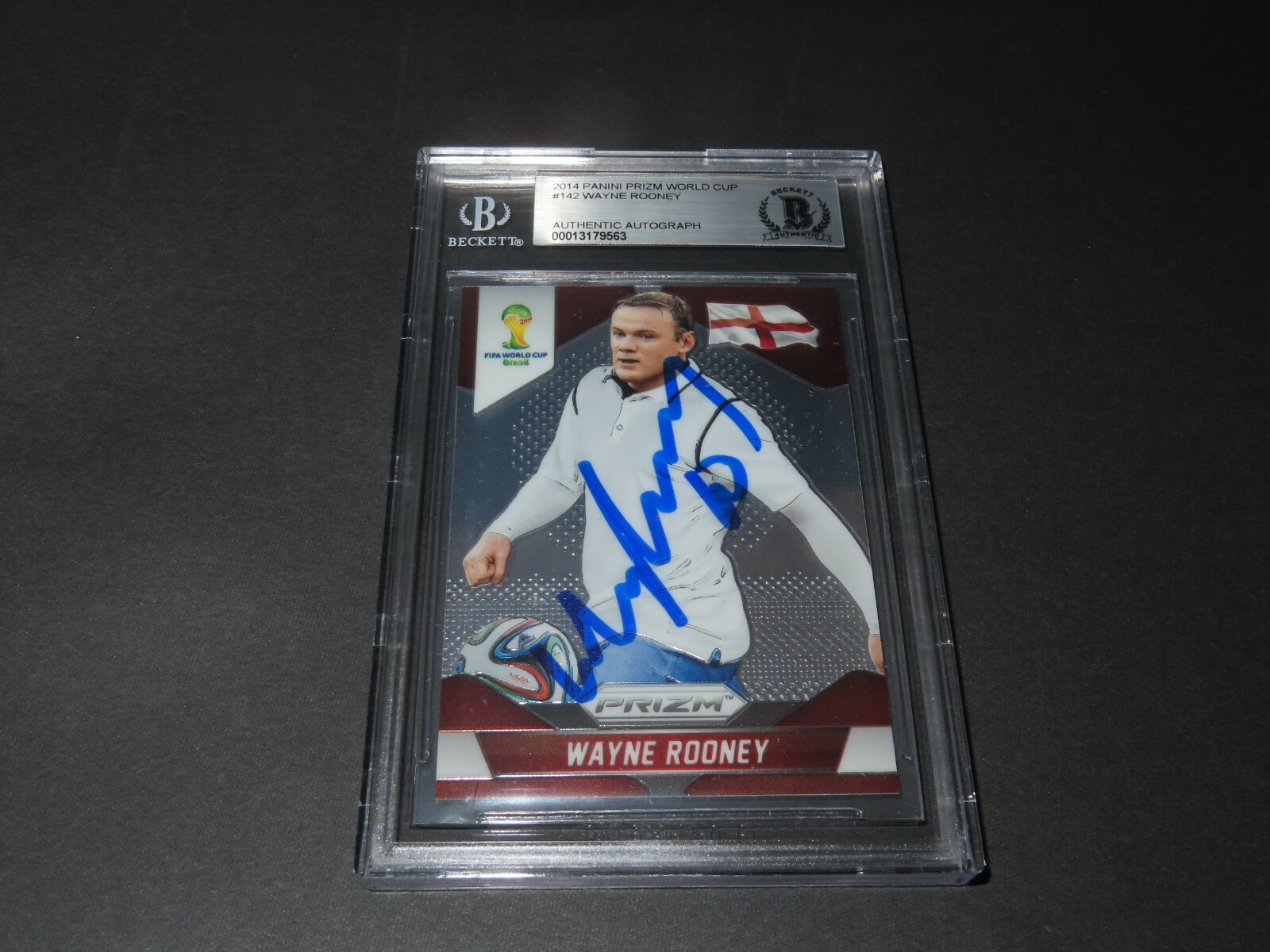 Wayne Rooney Autographed Memorabilia | Signed Photo, Jersey ...