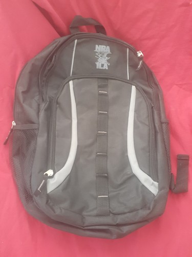 NRA ILA Offical Black Backpack Shooting Range Pack Firearms Pistol Gun ...