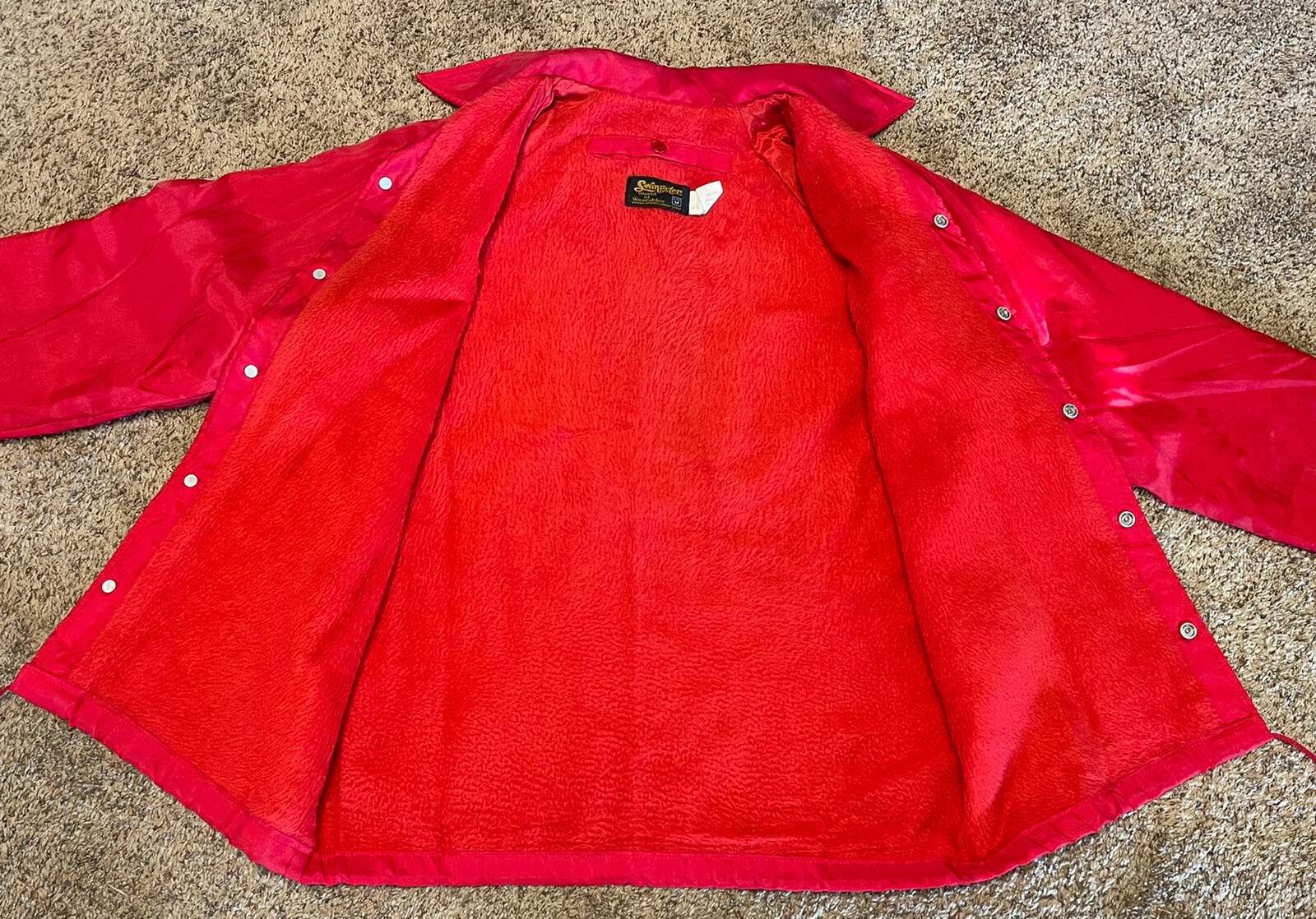Vintage 1980s Navy Marine Corps Red Swingster Jacket,… - Gem