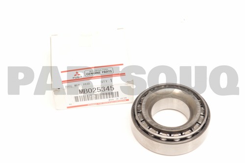 MB025345 Genuine Mitsubishi BEARING,FR WHEEL HUB OUTER | eBay