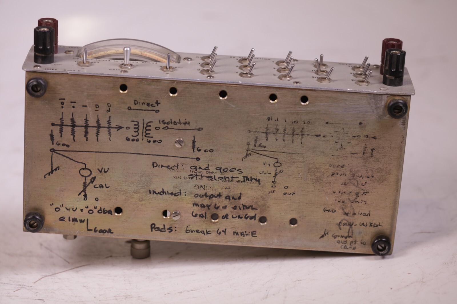 Unknown HAM Radio Instrument w/ Simpson VU Meter | eBay