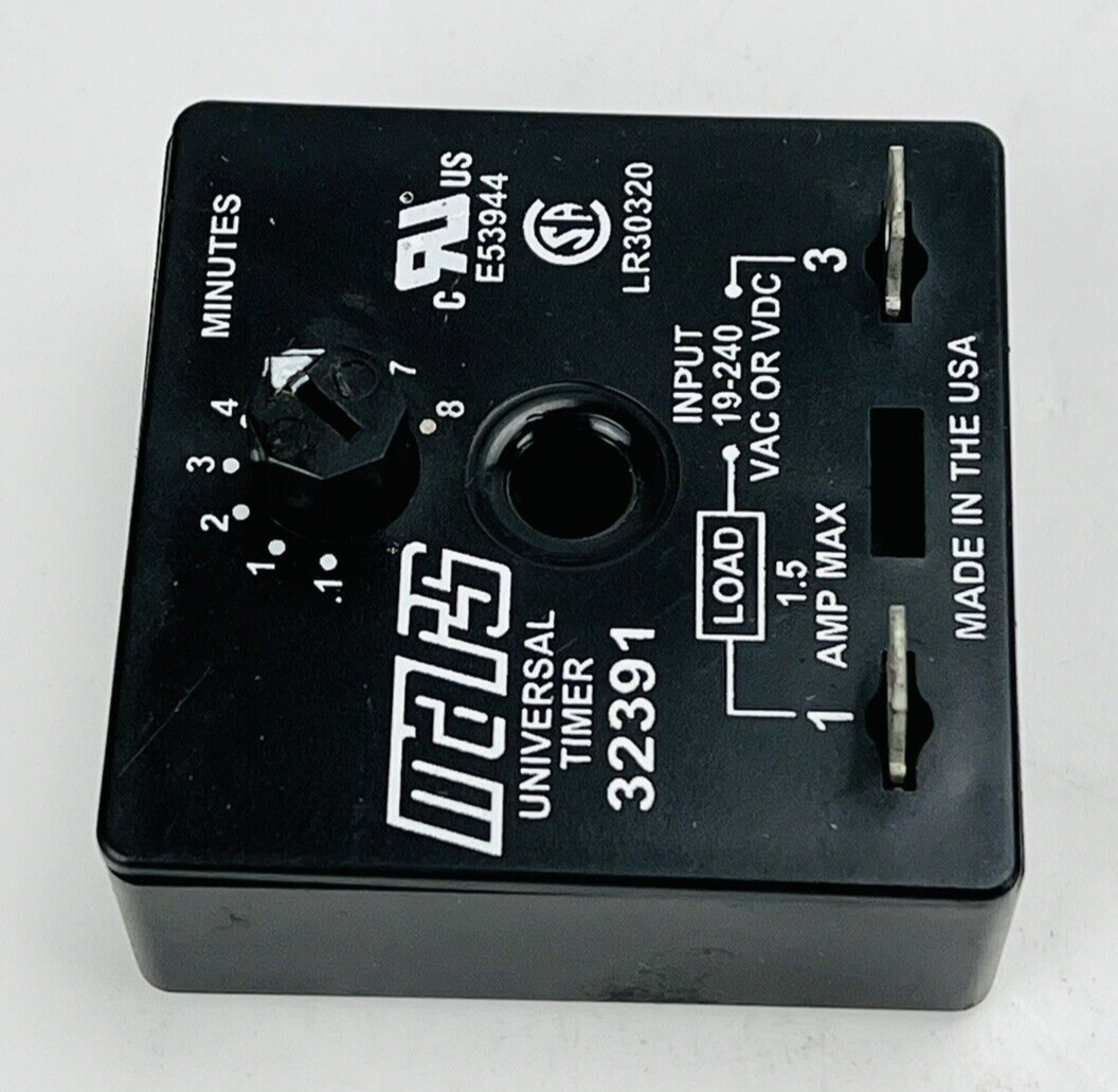 Mars Universal Timer 32391 1 To 8 Minutes 1.5A 19-240VAC or VDC ...