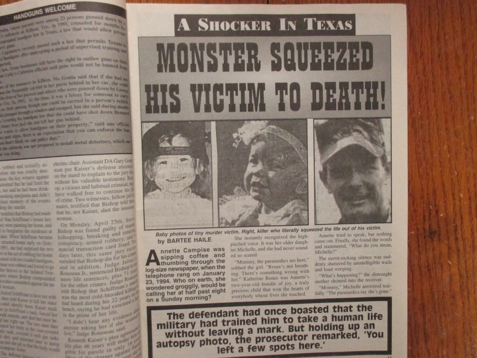 June, 1996 Detective Cases Maga(KAREN NEWELL/MICHAEL HOOPER/MICHAEL ...