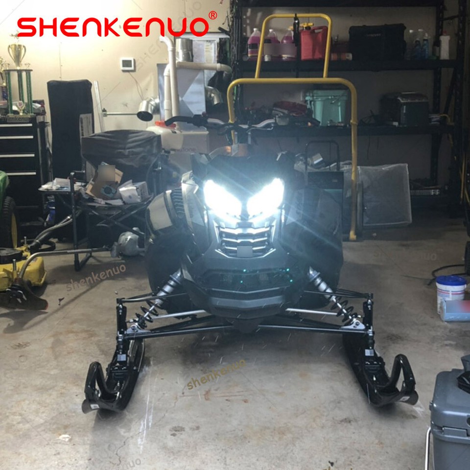 2 H4 SUPER Bright LED Headlight For Ski-Doo MXZ 700 1999-2003 ...