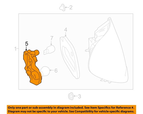MERCEDES OEM 15-18 C300 Rear Lamps Tail Lamps-Socket Panel 2058200577 ...