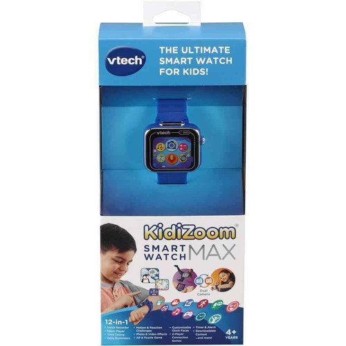 VTech KidiZoom Smart Watch Max Blue | eBay Australia