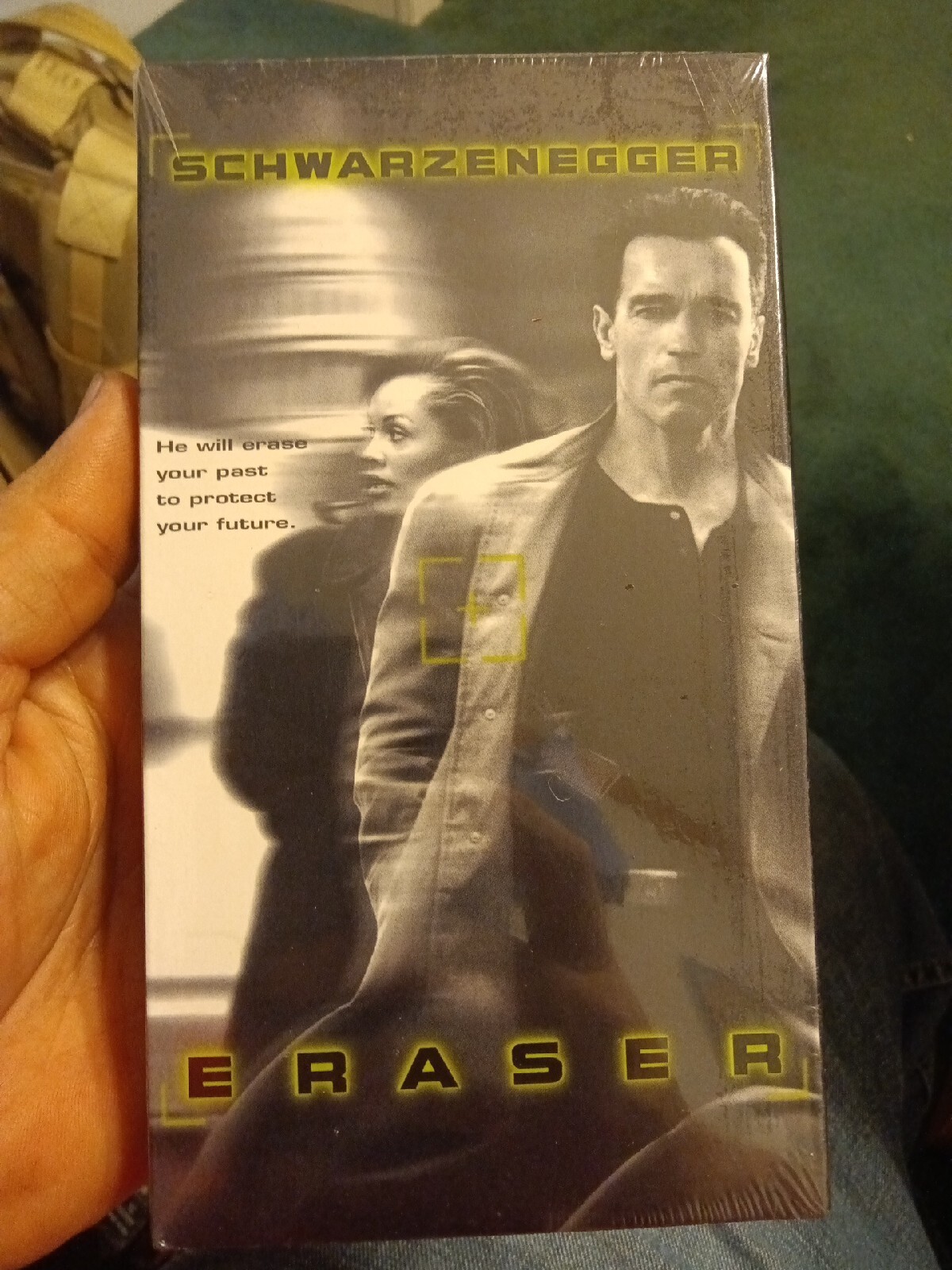 Eraser (VHS, 1996) Sealed, Arnold Schwarzenegger 85391420231| eBay
