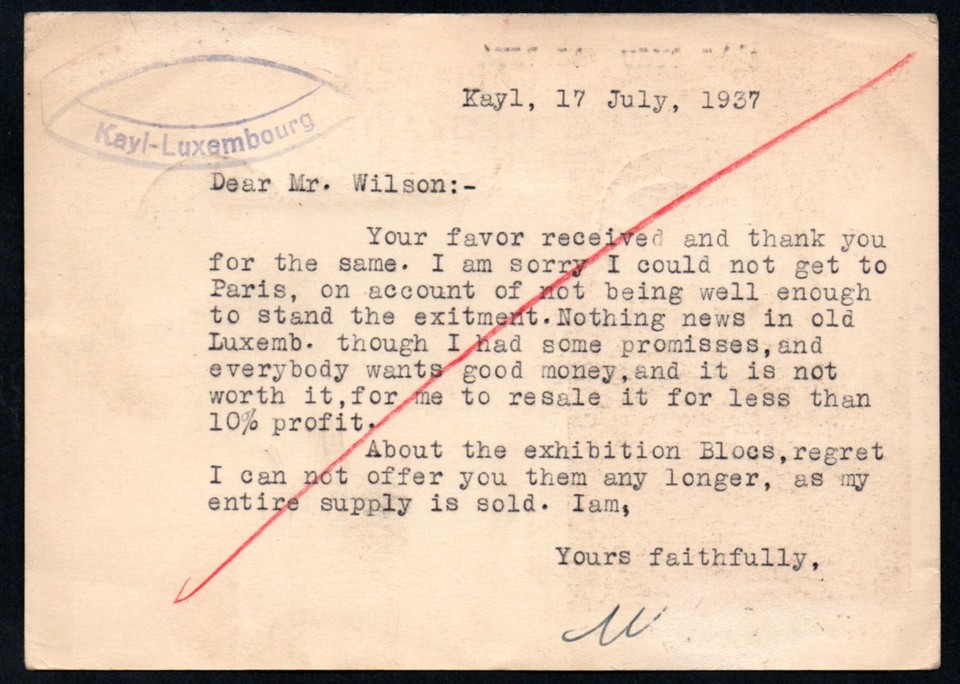 Luxembourg Uprated Pictorial Postal Stationary to Sutton Coldfield, UK ...