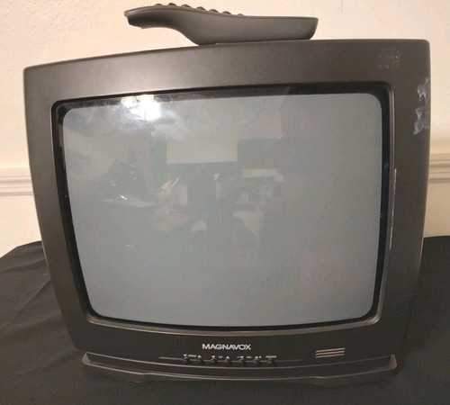 Magnavox Phillips CRT TV 13 Inch With Remote Retro Gaming | eBay