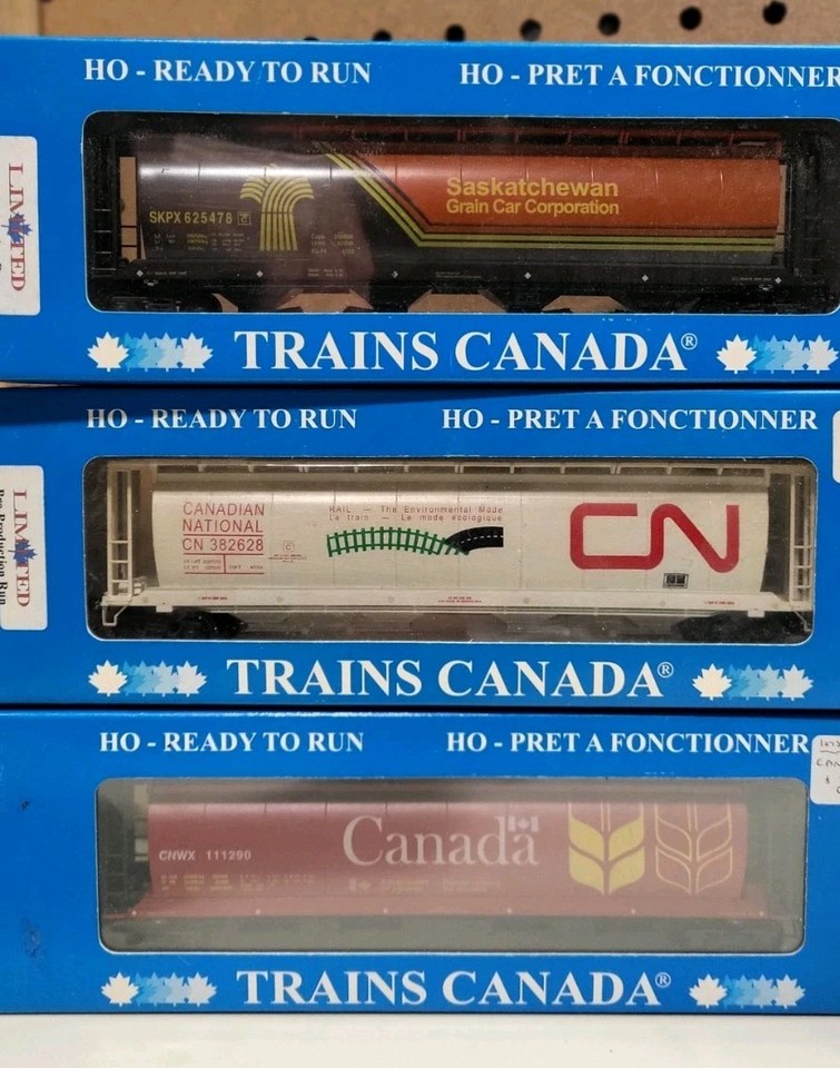 Canadian Grain Cars Rare Trains Canada Set HO | eBay