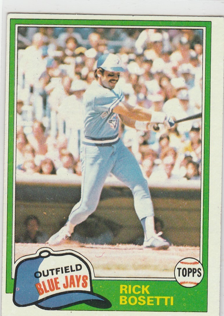 1981 topps #46 Rick Bosetti BLUE JAYS | eBay