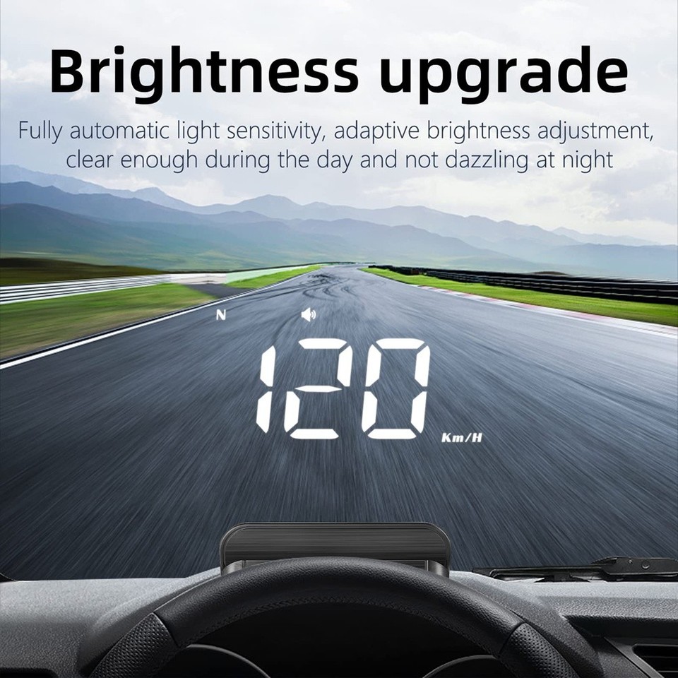 Windshield Display for Car,Digital Speedometer for Car, HUD Car6248 ...