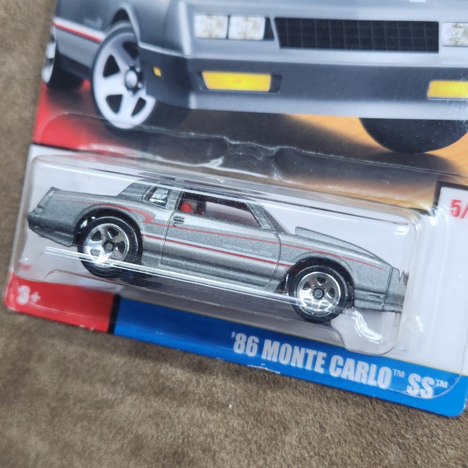 Hot Wheels 86 Monte Carlo SS Gray 50th Anniversary 80s Series Chevy G ...