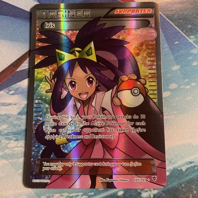 Pokemon Card - Iris (Full Art) - Plasma Blast 101/101 Holo Ultra Rare | eBay