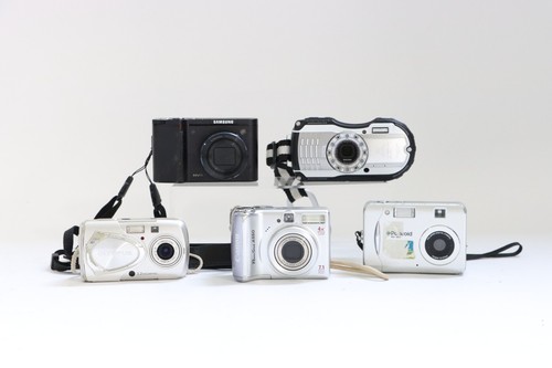 Assorted Digital Compact Cameras Inc Canon & Olympus x 5 | eBay