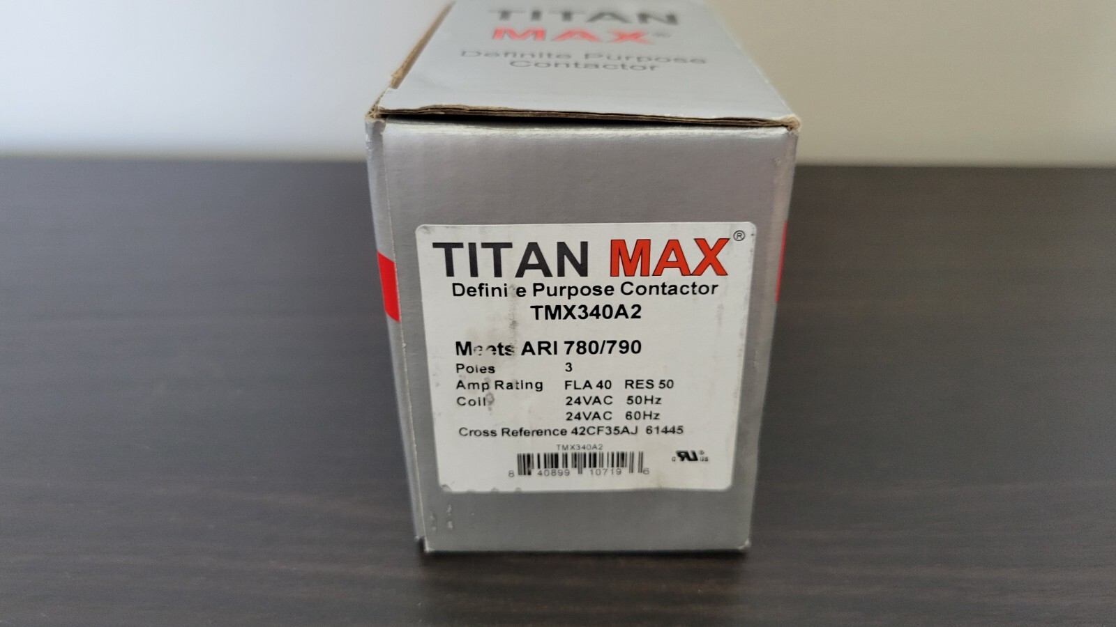 Titan Max Definite Purpose Contactor TMX340A2 cross reference 42CF35AJ ...