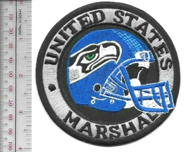US Marshal Service USMS Washington Seattle FO & Seahawk Promo Helmet ...