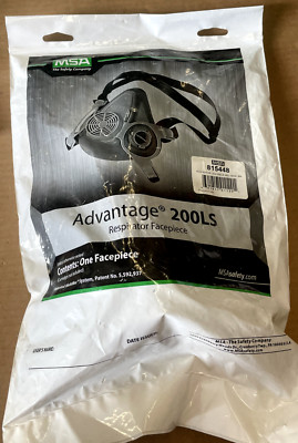 MSA Advantage 200 LS Half-Mask Respirator Single Neck Strap (size small ...