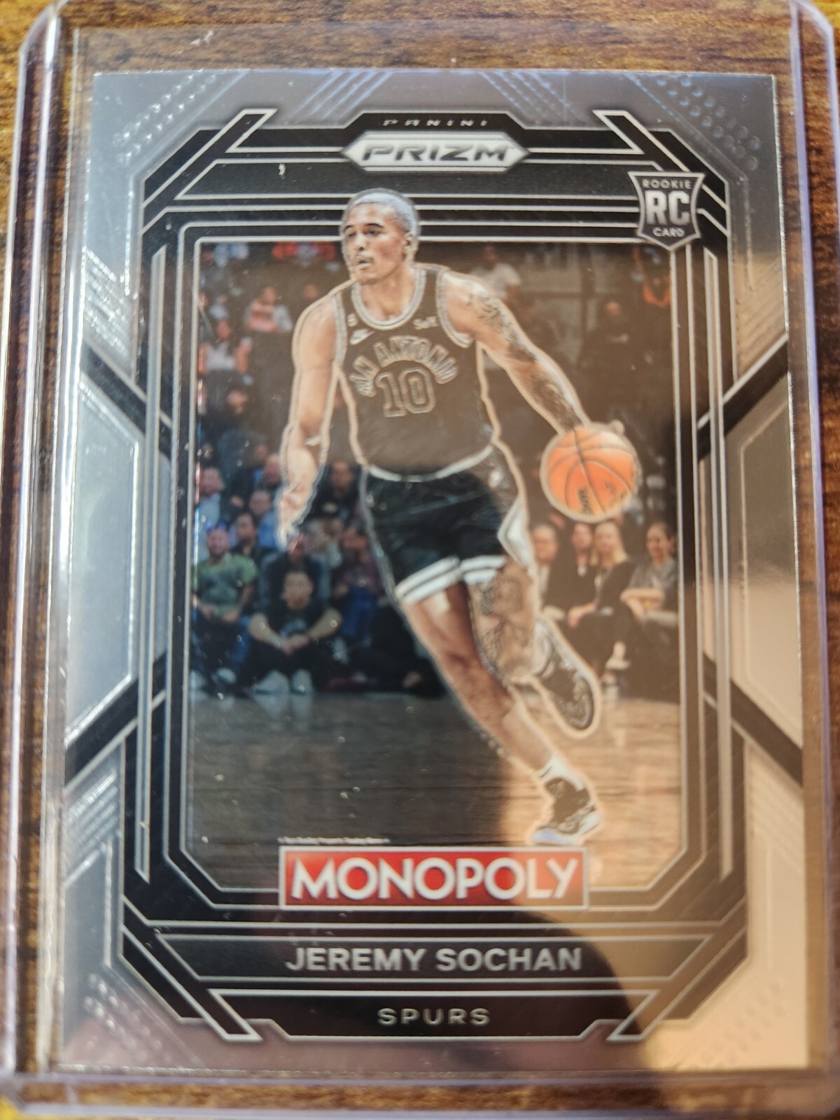2022-23 Panini Prizm Monopoly Jeremy Sochan Rookie RC #80 San Antonio ...