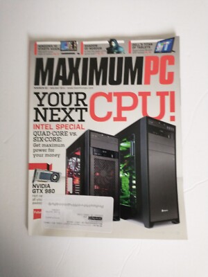 Maximum PC Magazine Holiday 2014 Vol 19, No 13, NVIDIA GTX 980 | eBay