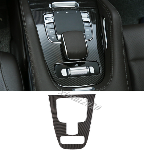 Carbon Fiber Inner Center Console Panel Cover Trim For Benz GLE W167 ...