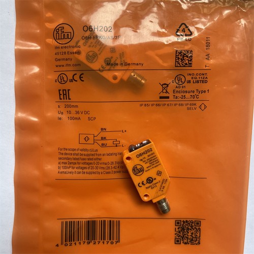 IFM O6H202 Photoelectric Switch Sensor New One Free Shipping | eBay