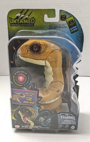 Fingerlings WowWee Untamed TOXIN Serpent Snake Interactive Touch Motion ...