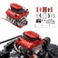 Simulation F76 GRC V8 Engine Motor Fan Radiator Kits For 1/10 RC ...