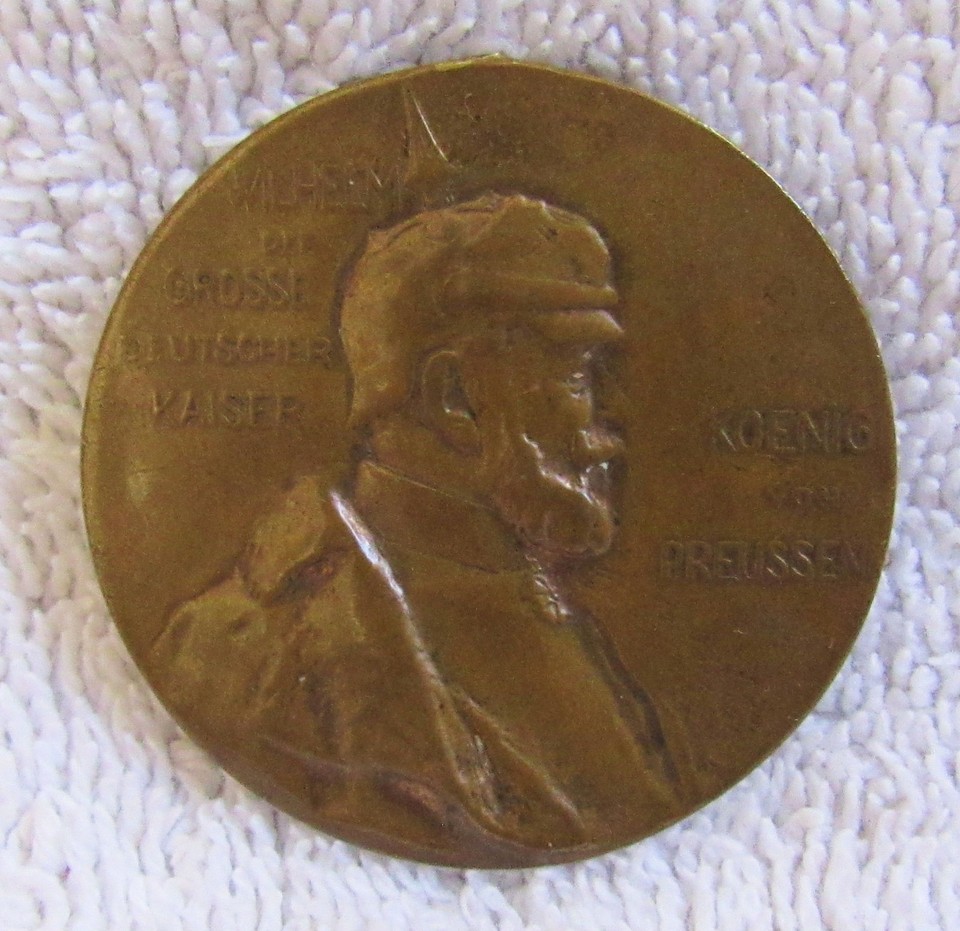 German Prussian Commemorative Medal Coin Koenig Von Preussen 1797-1897 ...