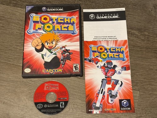 Gotcha Force Nintendo Gamecube Complete CIB Authentic Very Good Shape ...