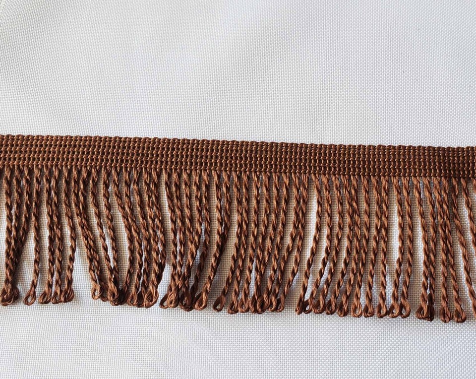 Fringe Tassel Looped Trim Bullion Fringing DRESS FRINGING 60 mm Tassels ...