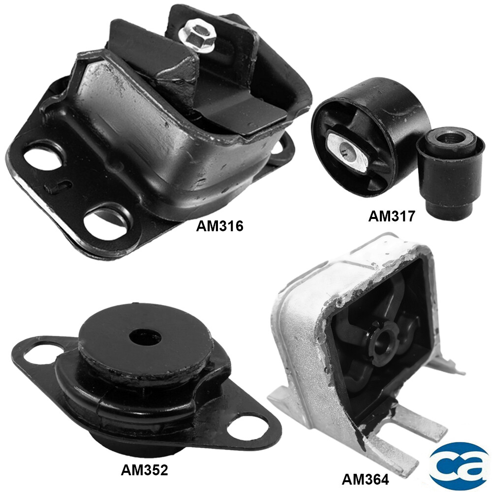 Engine Mounts & MANUAL Trans Mount 4PCS for Renault Clio 10-02 1.6L, 06 ...