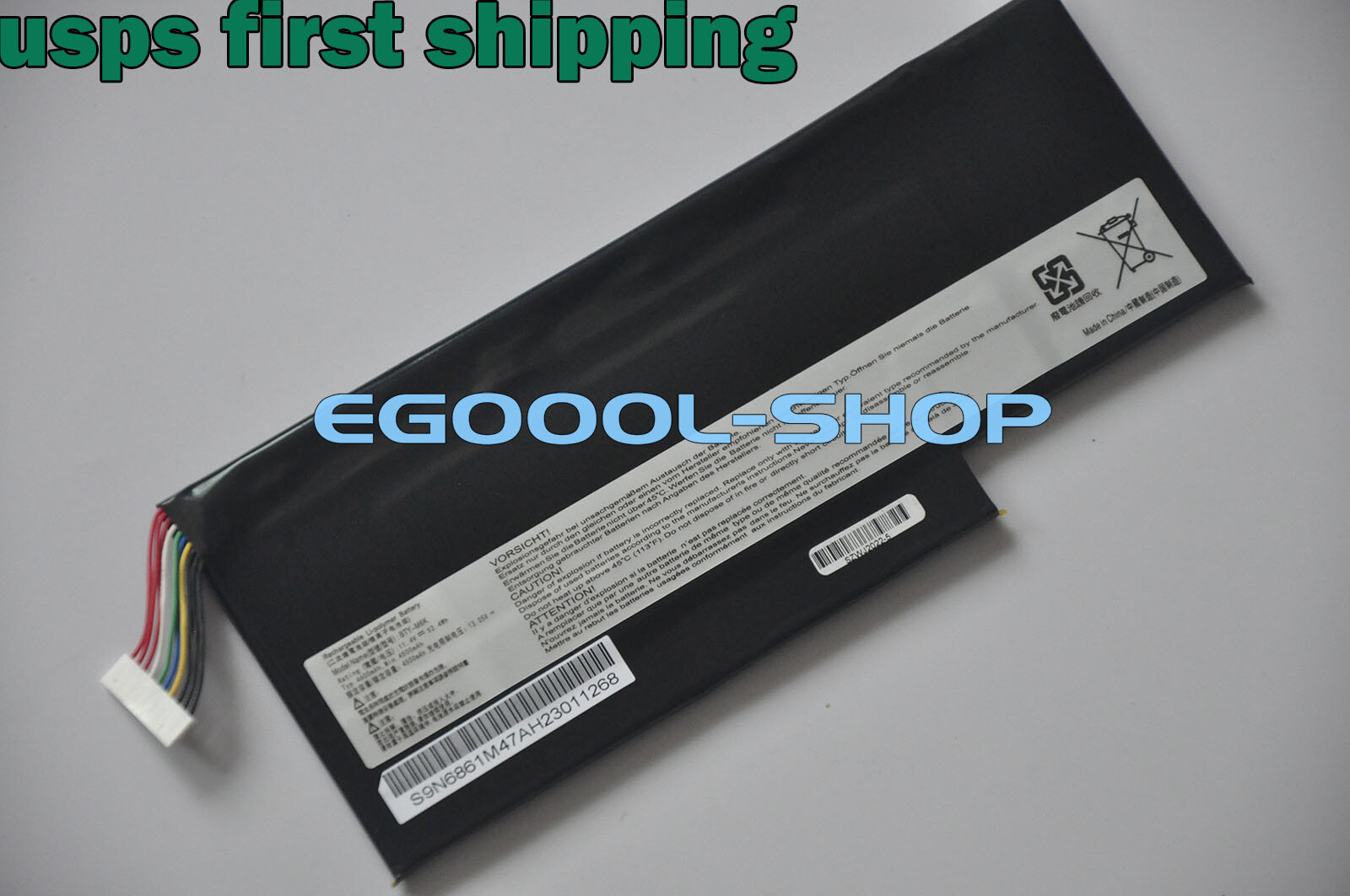 MSI GF65 Thin 9SD MS-16W1 15.6" Genuine Battery 11.4V 52.4Wh 4500mAh ...