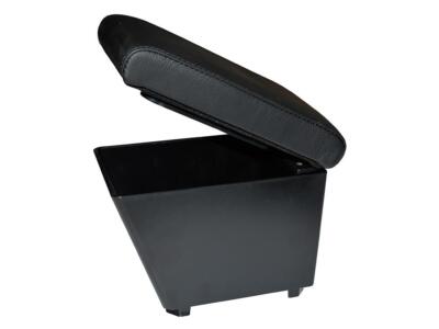 Front Arm Rest/Cubby Box Black Leather - Land Rover Freelander 2 LH/RHD ...