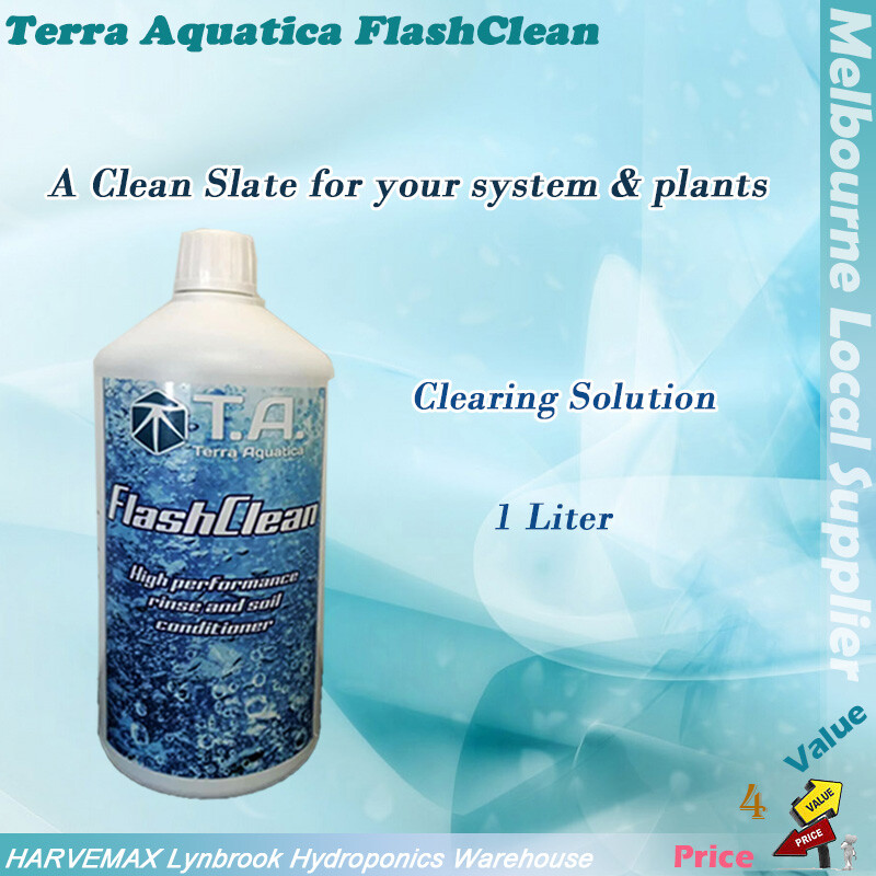 Terra Aquatica FlashClean Salt Clearing Solution Hydroponics Remove Fertilizer | eBay Australia