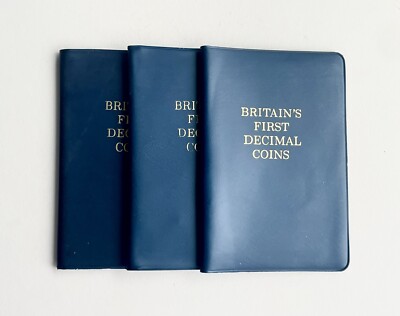 1971 Decimal Day Commemorative Coin Set Britains First Decimal Coins ...