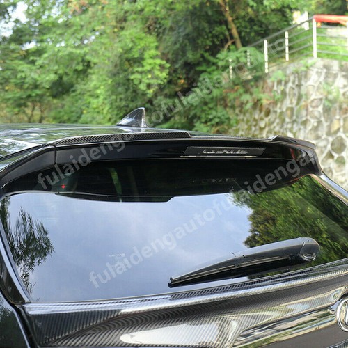 For LEXUS NX NX200 200t 300h 15-21 Carbon Fiber Rear Trunk Wing Spoiler ...