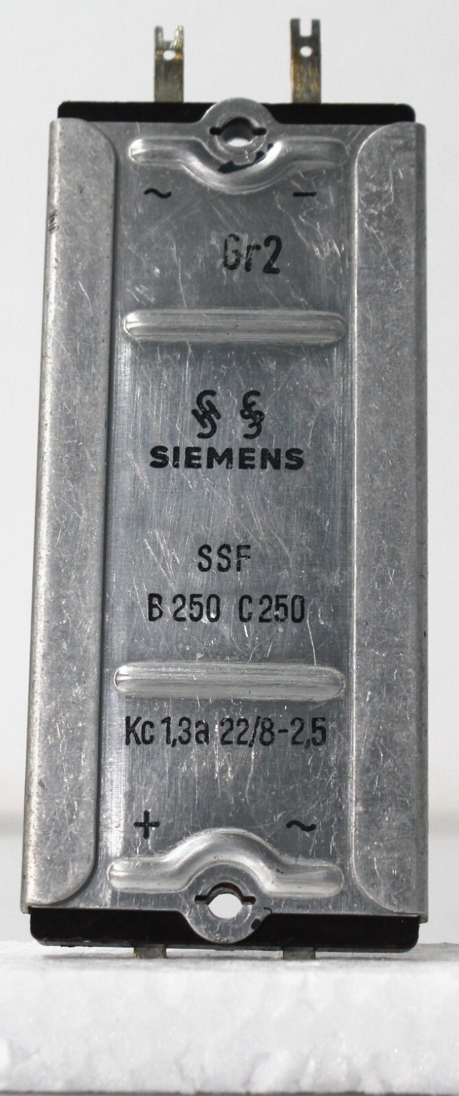 Vintage Siemens Selenium Bridge Rectifier Germany SSF B250 C250 X 1 pc ...