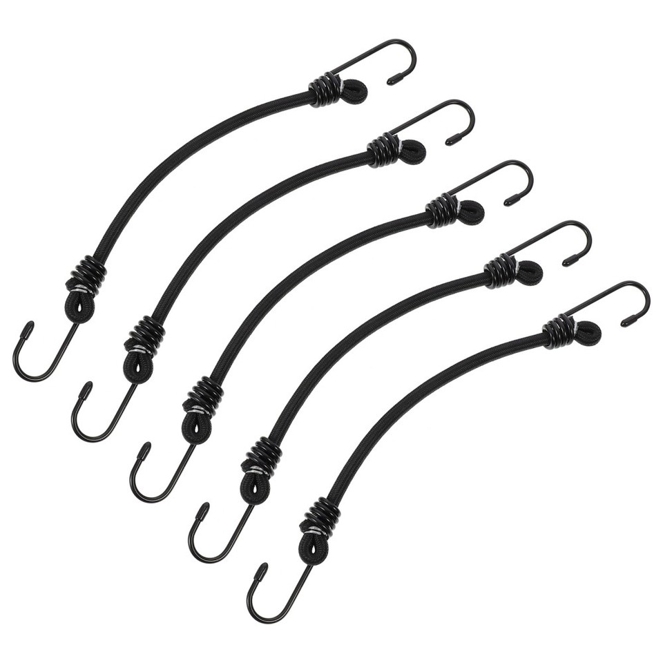 5 Pcs Bandage Strap Hook Rope Elastic Tie down Straps Small Bungee Cord ...