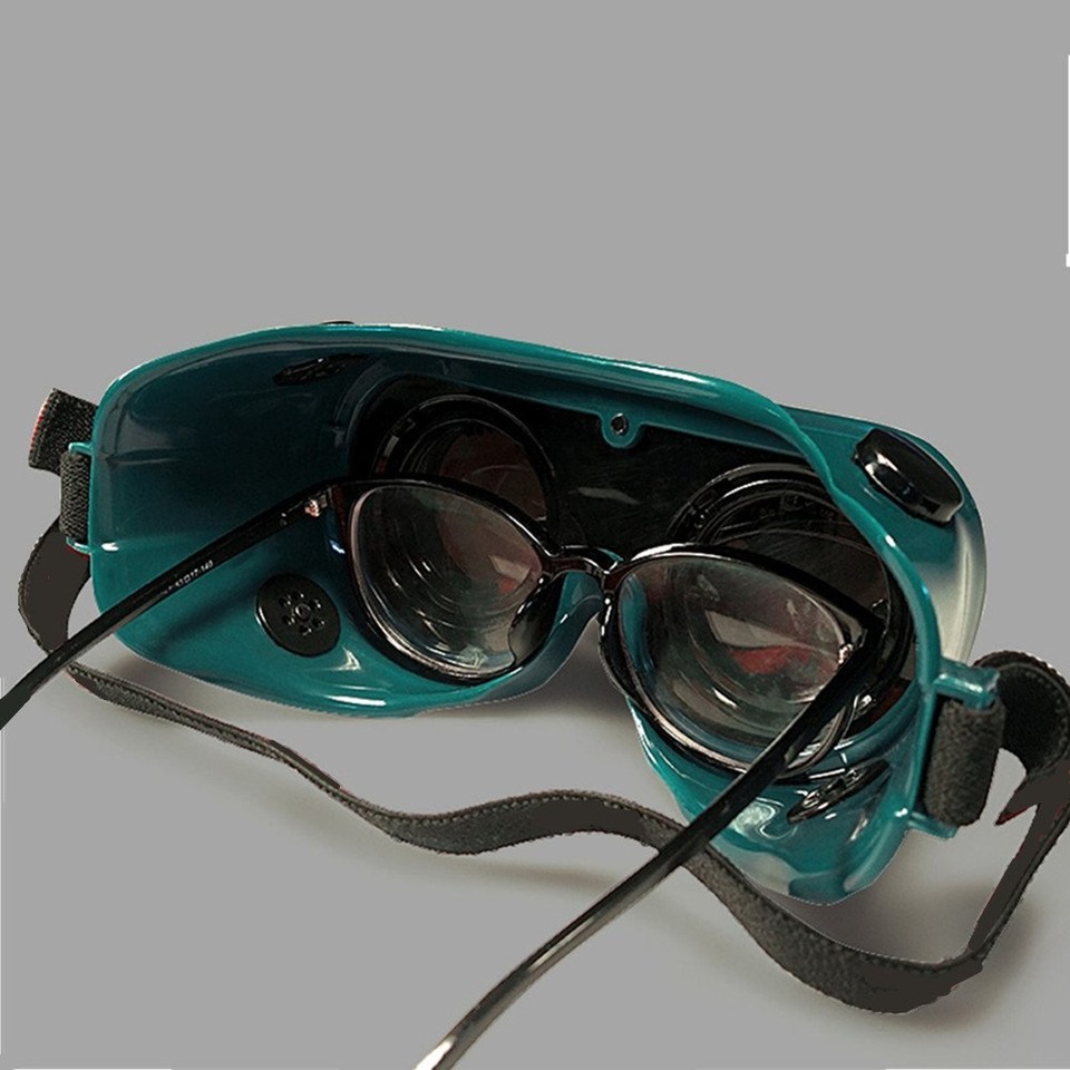 Welding Goggles, Flip-Up Front Safety Protective Glasses, Torch Brazing ...