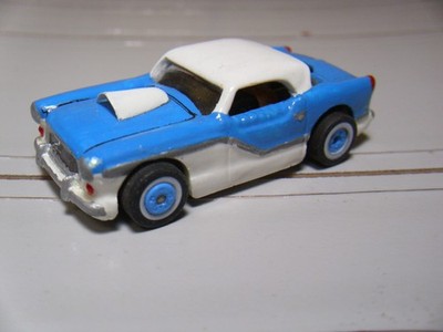 CUSTOM NASH METRO RESIN HO SCALE SLOT CAR AUTO WORLD T-JET DASH WIZZARD ...