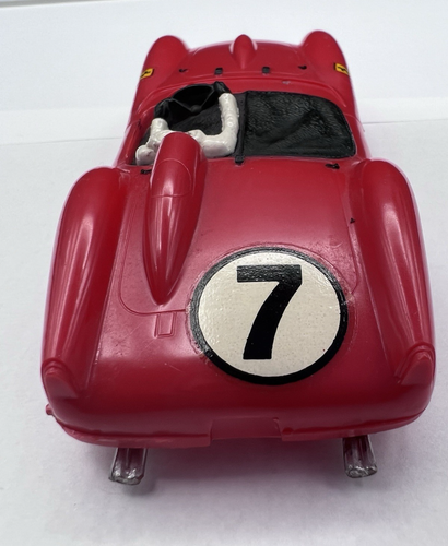 1:32 STROMBECKER SLOT CAR CHASSIS w/ FERRARI 250 TESTA ROSSA FRAME ...