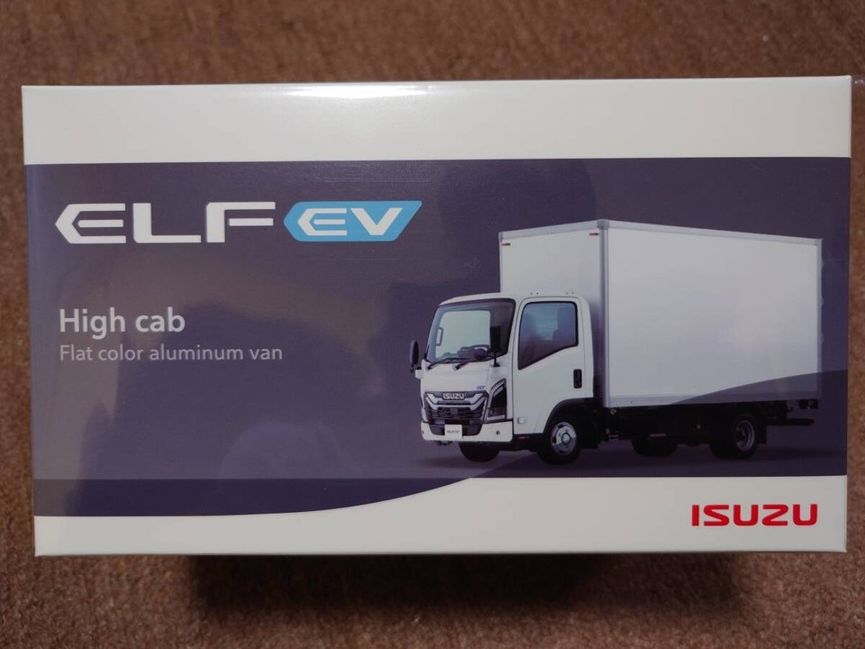1/43 ISUZU ELF EV HIGH CAB FLAT COLOR ALUMINUM VAN 638943 | eBay UK