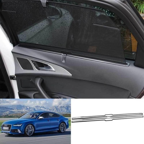 For Audi A6 A7 S6 S7 2012-2018 Black Titanium Rear Window Sunshade ...