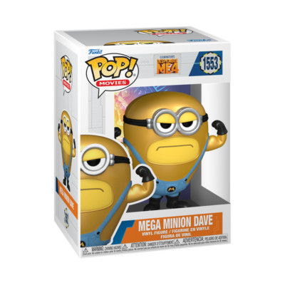 Mega Minion Dave Funko Pop Movies 1553 w/Protector 889698760492| eBay