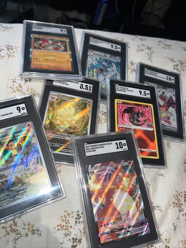 SGC Graded Mystery Pokémon Card Pack, Graded SGC 8, 9, And 10 Mystery ...