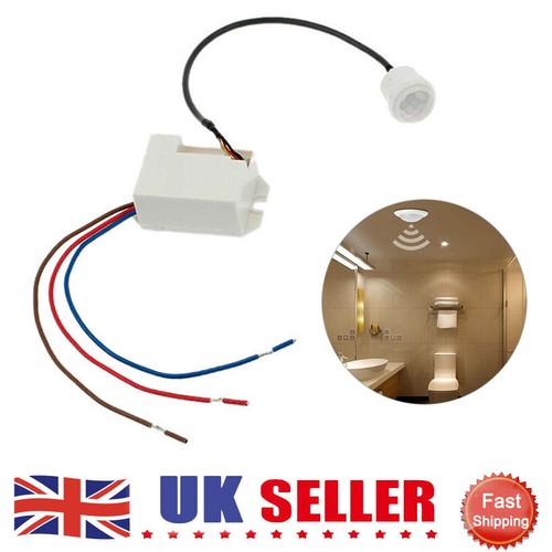 NEW Mini PIR Motion Detector fit Installation 220-240V/AC 800W Movement ...