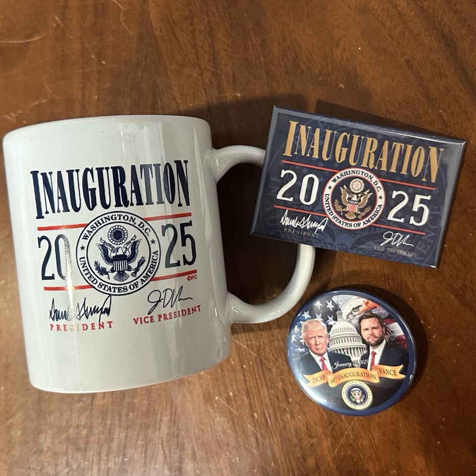 45 & 47th President Donald Trump Plastic Fridge Magnet 2” X 3” 60th ...