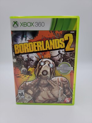 Borderlands 2 Microsoft Xbox 360, 2012 - Includes Disc, Manual, & Case ...