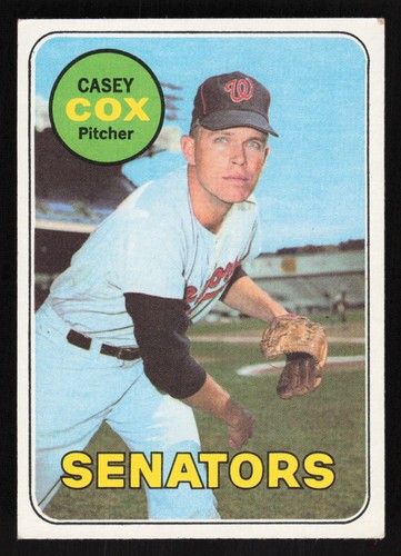 1969 Topps #383 Casey Cox Card TCCCX | eBay
